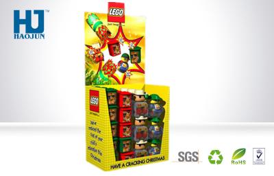 China Squard Hard Paper Retail Dump Bins Display Stand For Toy Promotion for sale