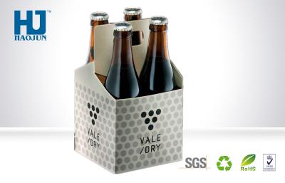 China Customized 4 Pockets Cardboard Display Box Hard Paper Box For Beer for sale