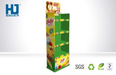 China Customzied Retail Cardboard Display Stand Paper Pallet Display Racks for sale