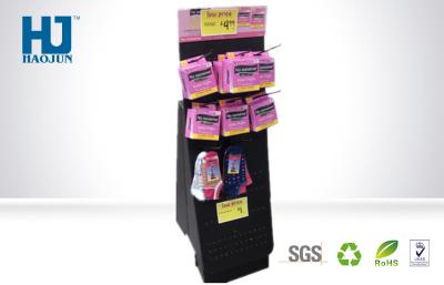 China Corrugated Paper Material Floor Standing Display For Socks Promotion for sale