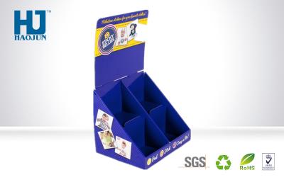 China CMYK Retail POP Tiers Paper Counter Display Boxes Pantone Color for sale