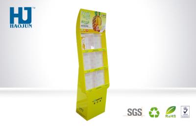 China Multi - tiered Cardboard Supermarket Promotion Fruit Display Customized for sale