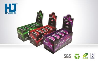 China Small Cardboard Display Box Corrugeted Paper Printed Corrugated Retail Counter for sale