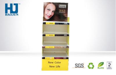 China Printing Cardboard Advertising Displays For Hair Dye , Easy to assemble for sale