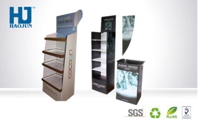 China Cardboard Pallet advertising display stands With Shelf For Products Show for sale