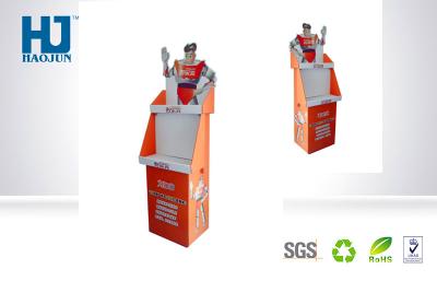China Strong Durable Cardboard Stuff Display / Customized cardboard product display stands for sale