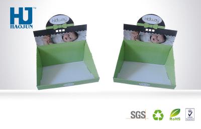 China Cute Customized Assemble Counter Display Boxes for Baby Talcum Powder for sale