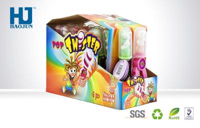 China Delicate Carton Counter Display Boxes / Sweet Candy retail display boxes for sale