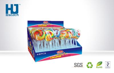 China Packaging Coustom Counter Top Display Boxes for Lollipop Candy Snacks for Children for sale