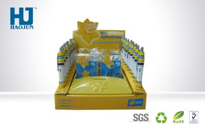 China Pop Corrugated custom counter display boxes for Pen Stationery with Colorful Print Retail for sale