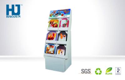 China Customized Retail Store portable display stands for Wine Glass , Cardboard Material for sale
