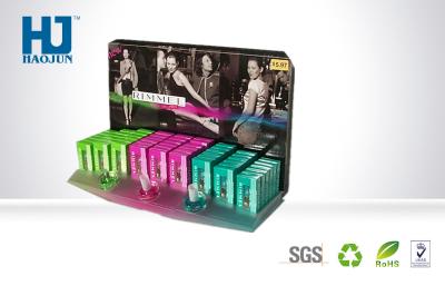 China Assemble Customize Perfume Bottle Counter Display Boxes With 3 Layers for sale