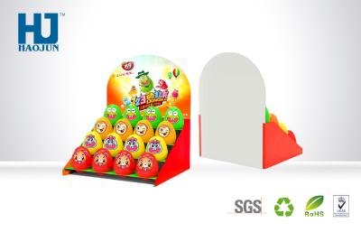 China Supermarket Cardboard Countertop Displays Convenient Waterproof For Eggs for sale