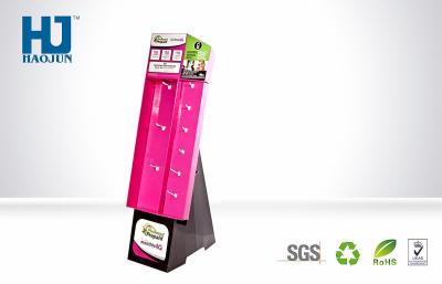 China Durable 4C offset Printing Custom Cardboard Hook Display Easily Carry for sale