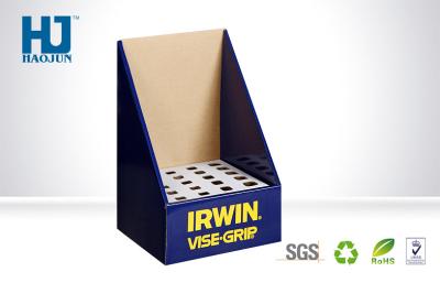 China Fancy Corrugated Paper Counter Display Box for Retail , cardboard display stands for sale