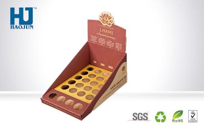 China Promotion Printed Cardboard Counter Display Boxes For Cookies / Chocolates for sale