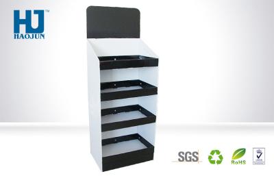 China Supermarket Cardboard Floor Displays For Shampoo Promotion With 4 Pallets for sale