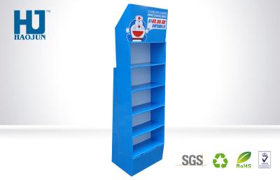 China Customized Foldable Cardboard Counter Top POP Displays CMYK Offset Printing for sale