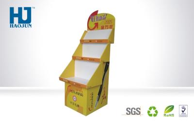 China Shop Promotion Stationery POP Cardboard Display Stand For Pens Glossy for sale