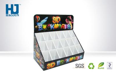 China Recyclable cardboard custom Counter Display Boxes with Hot Stamp Printing for sale