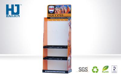 China Promotion Recyclable Cardboard Hook Display With 2 Pallet For Sunglassess for sale