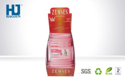 China Innovative Cardboard Counter Display Boxes For Supermarket Baby Wipes for sale