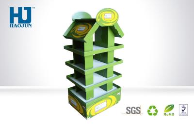 China Fashion 4C offset printing Custom Cardboard Displays With Pockcts for sale