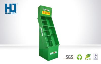 China Customized 350g CCNB + K5 + Corrugated Cardboard Floor Shelf For Sunglasses Retail for sale