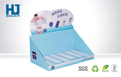 China Promotion Full Color Corrugated Paper Cardboard Display Box For Shower Gel for sale