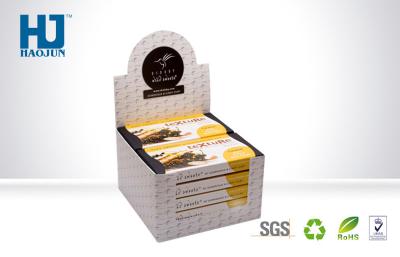 China Eco - Friendly Customized Cardboard Display Flat packed Box with SGS , ISO , RoHs for sale