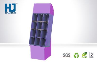 China Custom Environmental Cardboard Retail Display Purple For Men Skin Cream for sale