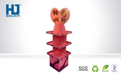 China Unique Design Pink Cosmetic Display Stand For Girl Headdress Eco friendly for sale
