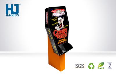 China White Flute Paper Corrugated Cardboard Advertising Displays For Facial Mask for sale