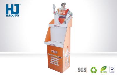 China Lightweight Ultraman Toys Dump Bin Display Stands Square , Easy to assemble for sale
