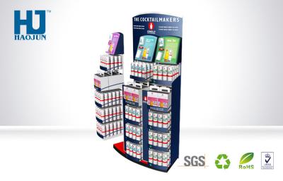 China Food / Orange Juce / Beverage Display Stand For Supermarket with custom logo for sale