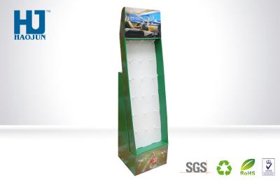 China ECO-Friendly Green Cardboard Product Displays , Car Perfume Corrugated Paper Shelf for sale