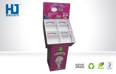 China Eco-friendly Corrugated Cardboard Dump Bin Display Stand For Sweet Baby Toys for sale