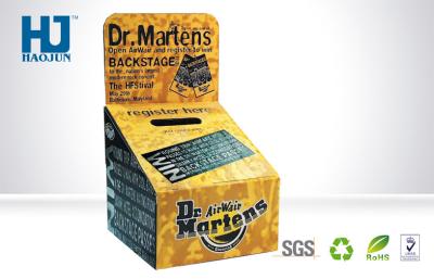 China Varnishing Glossy Paper Counter Display Boxes Custom For Envelopes for sale