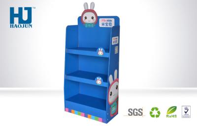 China Recycled Cardboard Floor Displays for sale