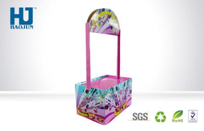 China Corrugated Cardboard Floor Dump Bins Display For Candy Chocolate Promotion for sale