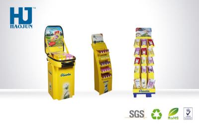 China Corrugated Cardboard Display Dump Bin Display For Tissue Towels Napkins for sale
