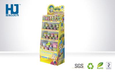 China Leader Design Pop Cardboard Display Eye-catching Supermarket Store Baby Toys for sale