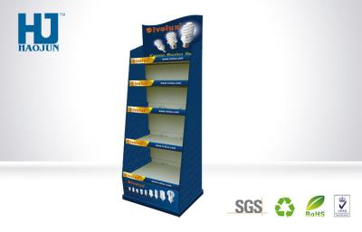 China Custom Cardboard Display LED Light For LED Light In Exhibition Show for sale