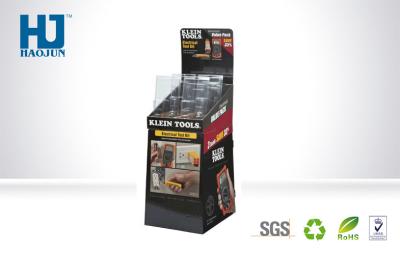 China Corrugated Cardboard Display Shelf , Cardboard Dump Bins Display For Klein Tools for sale