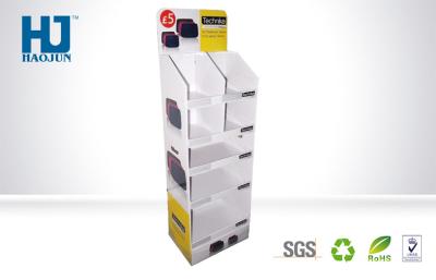China 350g CCNB Custom Store Promotion Cardboard Display Stand For Bags for sale