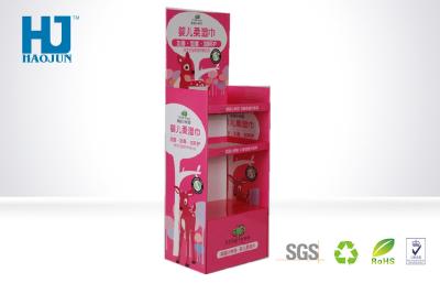 China Custom Cardboard Advertising Display Promotion, Cardboard Display With Baby Diapers for sale