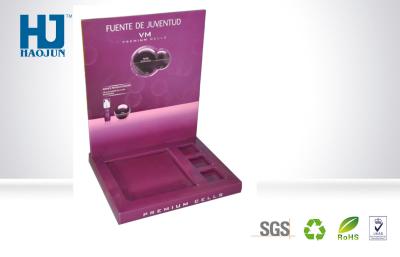 China Luxury Counter Display Boxes Cardboard Book Display Box For Cosmetics for sale