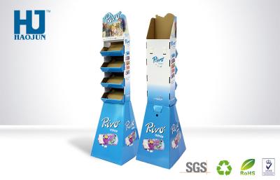 China Rivo Sweet Cindy Cardboard Floor Displays For Promotion Supermarket Hanging Display for sale