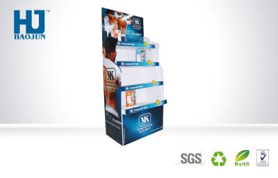 China Cardbaord Custom Men's underwear Advertisting Display With Four Color Cardboard Counter Tier Dispaly for sale