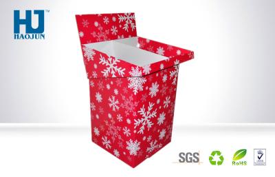 China Recyclable Perfume Dump Bin Display , Flower Floor Cardboard for sale